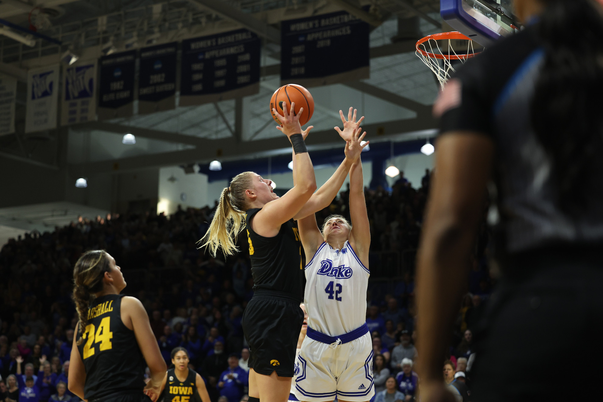 No. 4/6 Hawkeyes Win in Overtime Thriller Against Drake - Iowa Hawkeyes ...