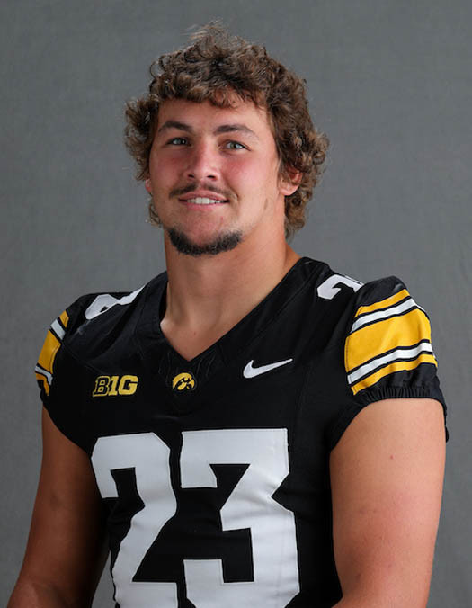 Landyn Van Kekerix - Football 2025-26 - Iowa Hawkeyes Athletics ...