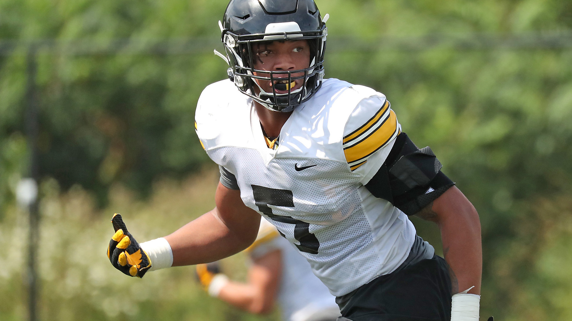 Football Freshman Spotlight: Jestin Jacobs - Iowa Hawkeyes Athletics ...