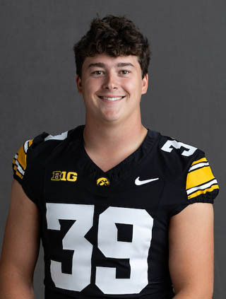 Luke Elkin - Football 2021-22 - Iowa Hawkeyes Athletics - Official ...