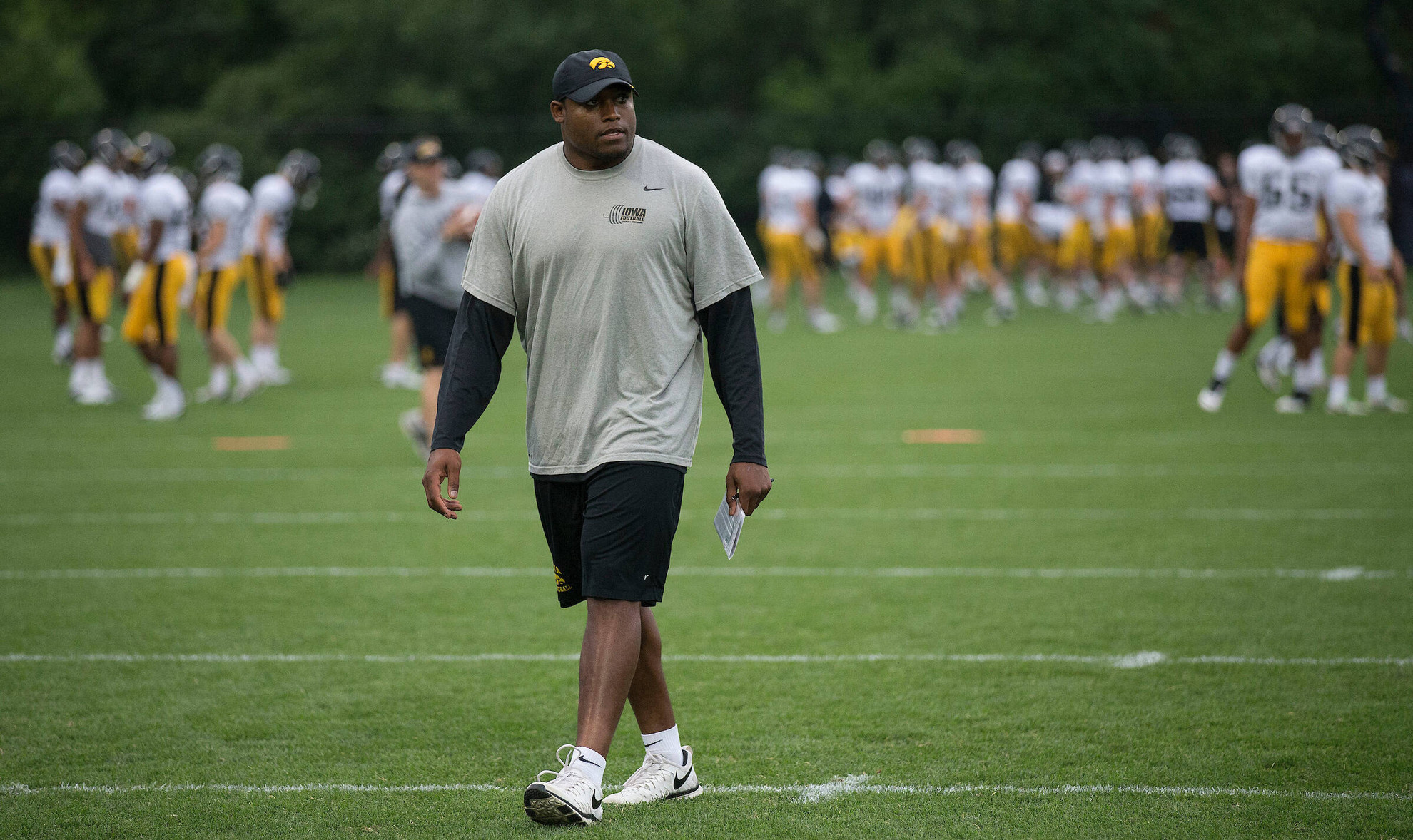 Broderick Binns to Serve As Honorary Captain - Iowa Hawkeyes Athletics ...
