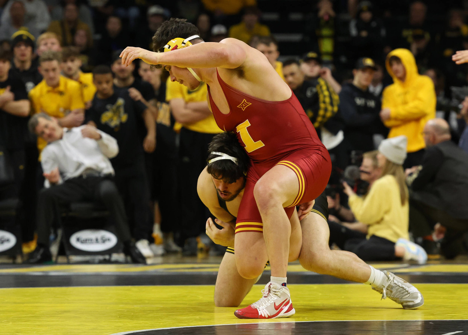 Photos: Iowa Wrestling vs Iowa State in the Iowa Corn Cy-Hawk Series 12 ...