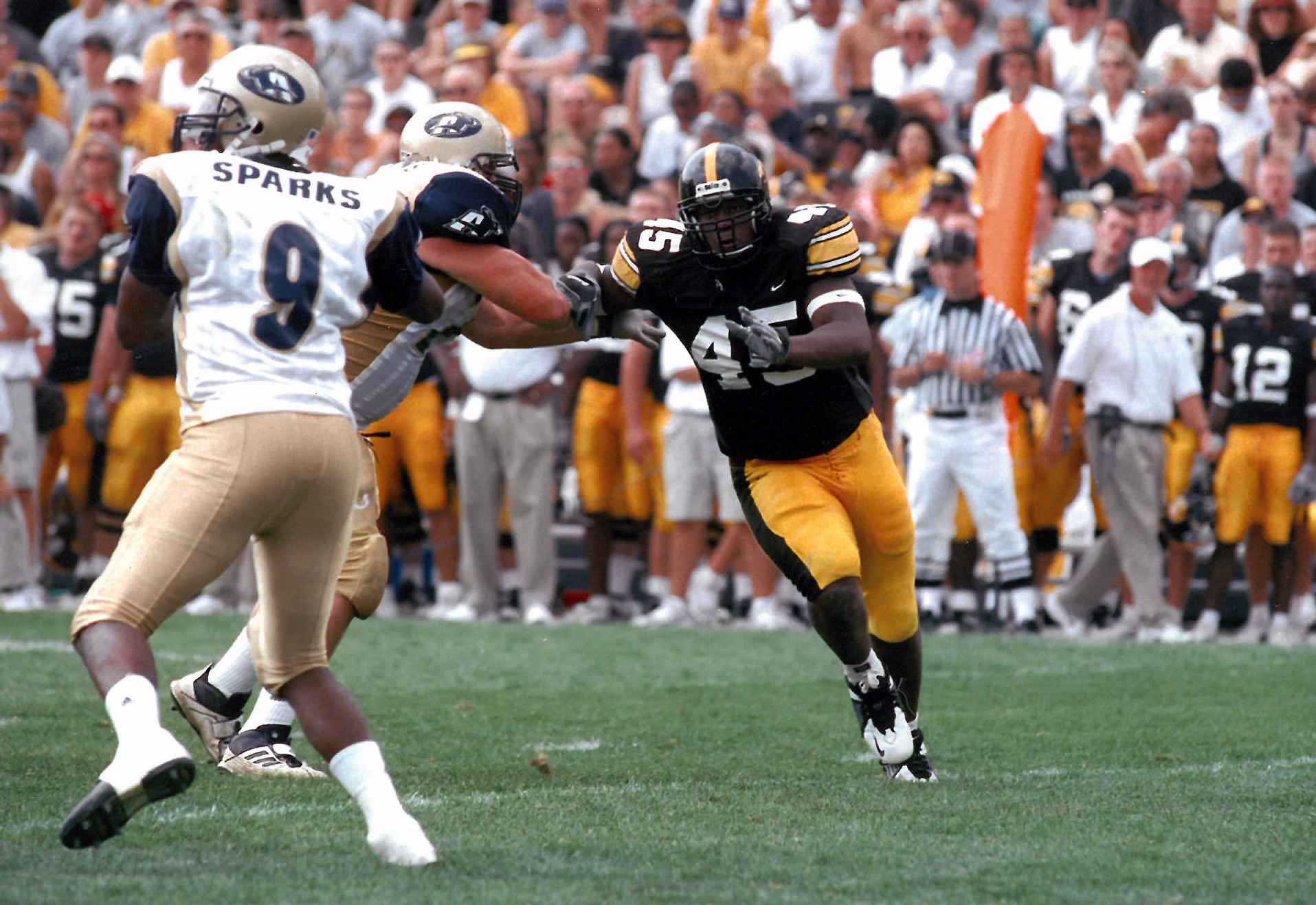 Jonathan Babineaux To Serve As Honorary Captain - Iowa Hawkeyes ...