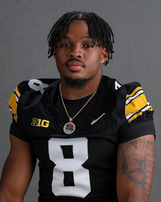 Terrell Washington, Jr. - Football 2025-26 - Iowa Hawkeyes Athletics ...