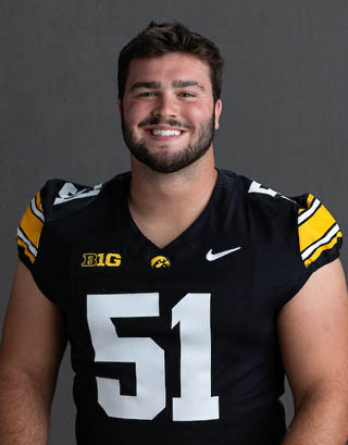 Luke Gaffney - Football 2025-26 - Iowa Hawkeyes Athletics - Official ...