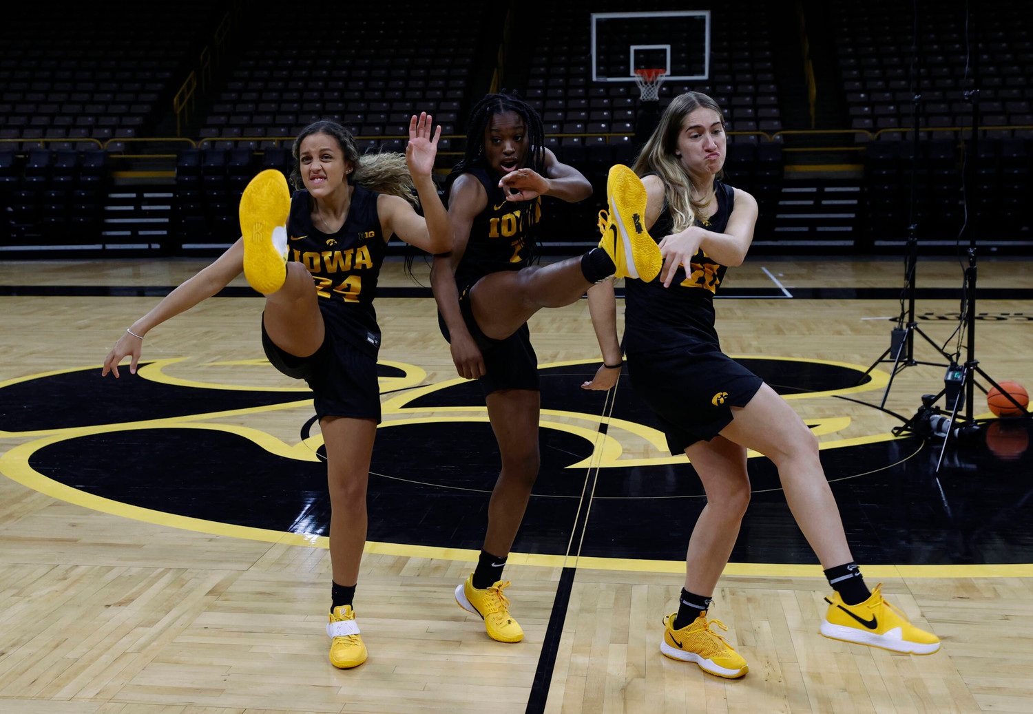 Photos: Iowa Women’s Basketball Media Day 10/28/2021 – University of ...