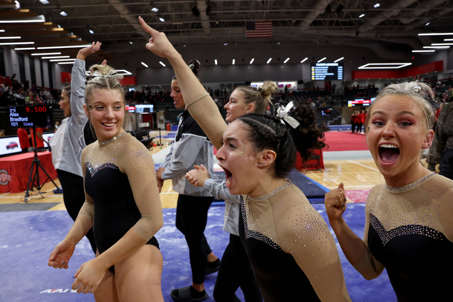 Photos: Iowa Women’s Gymnastics at Ohio State 01/22/2023 – University ...