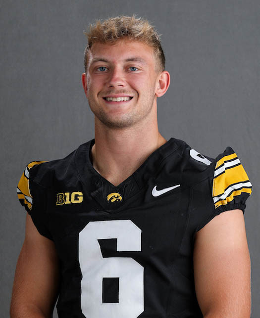 Zach Lutmer - Football 2025-26 - Iowa Hawkeyes Athletics - Official ...