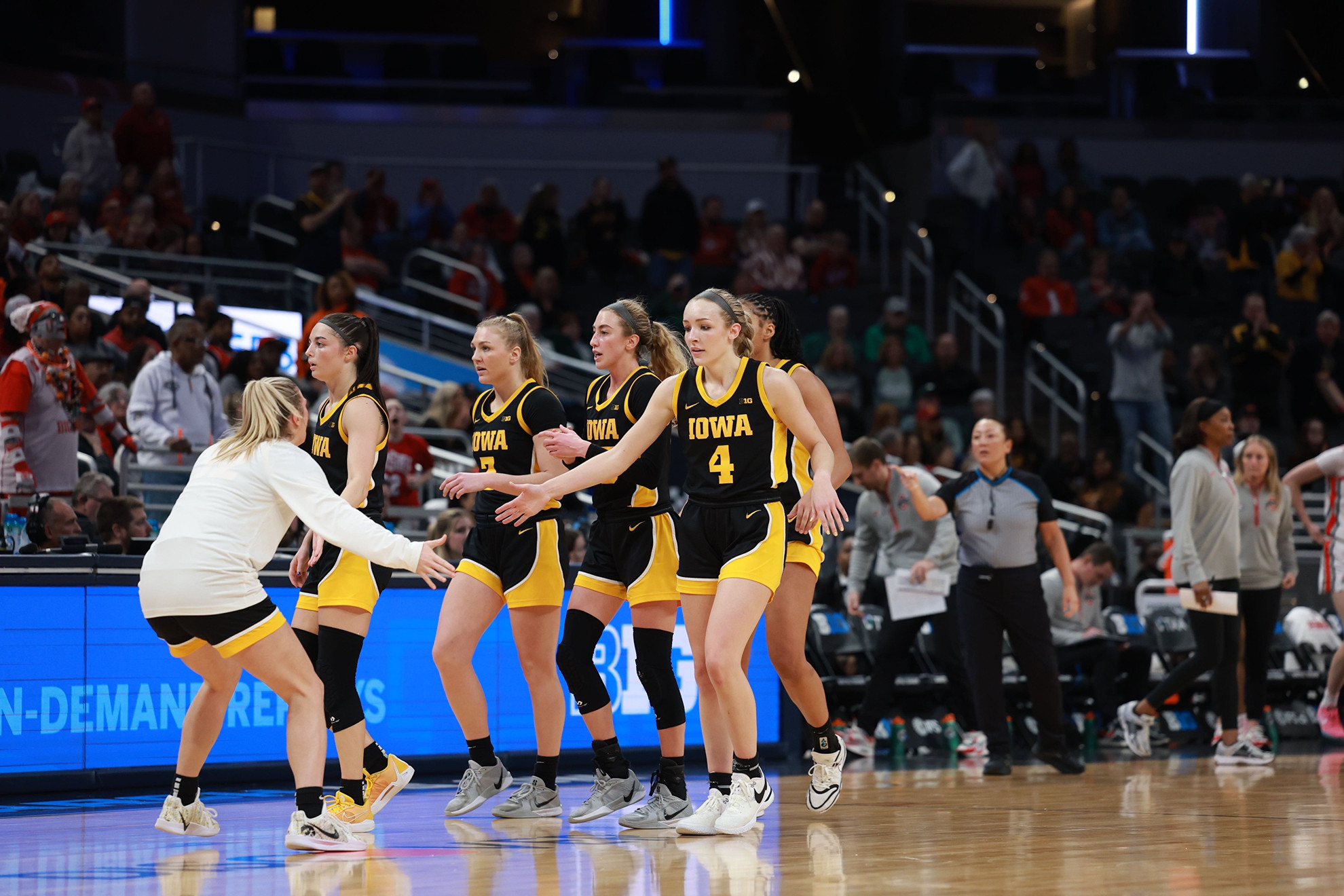 Hawkeyes Suffer Narrow Defeat to 3-Seed Ohio State - Iowa Hawkeyes ...