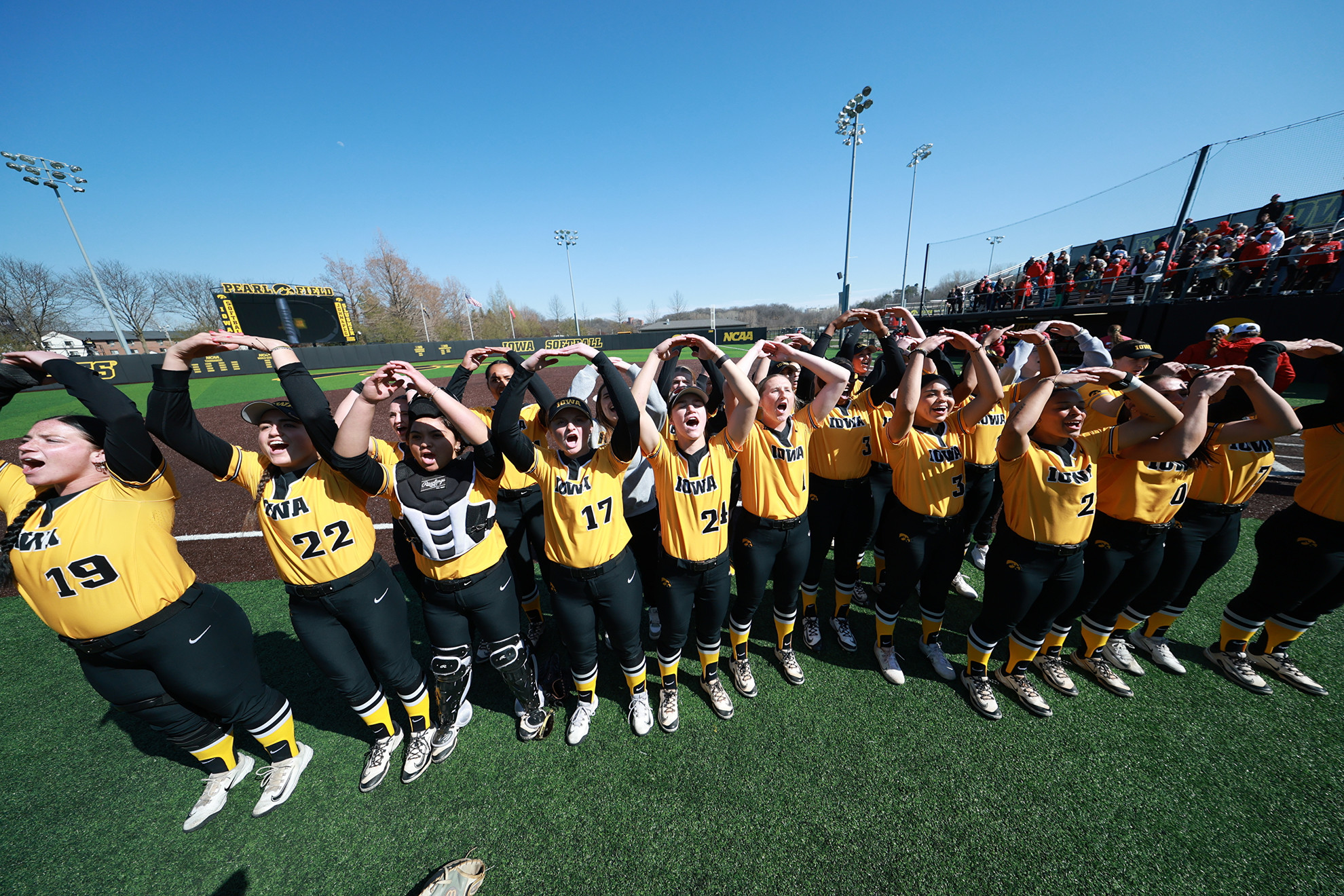 Iowa Upsets No. 20/21 Nebraska in Series Finale - Iowa Hawkeyes ...