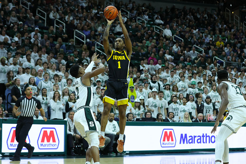 Iowa Falls, 63-61, at Michigan State - Iowa Hawkeyes Athletics ...