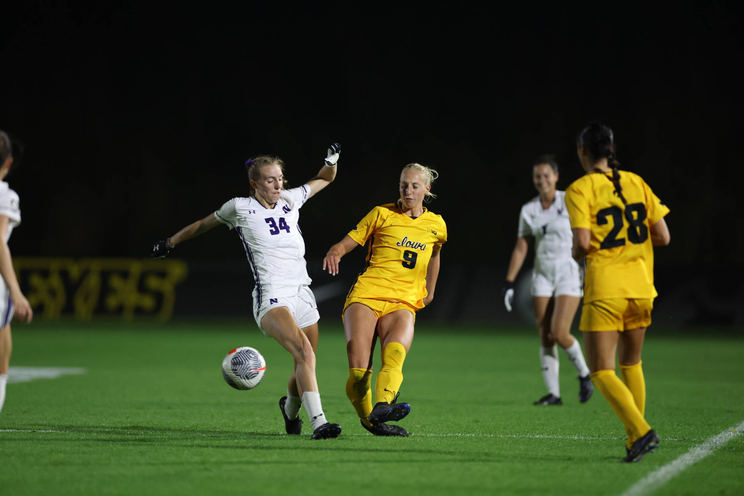Iowa Falls to Northwestern, 2-1 – University of Iowa Athletics