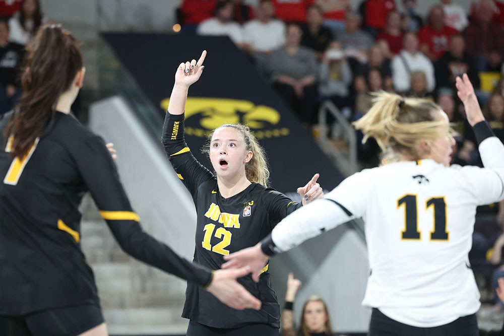 Photos: Iowa Volleyball vs Nebraska – University of Iowa Athletics