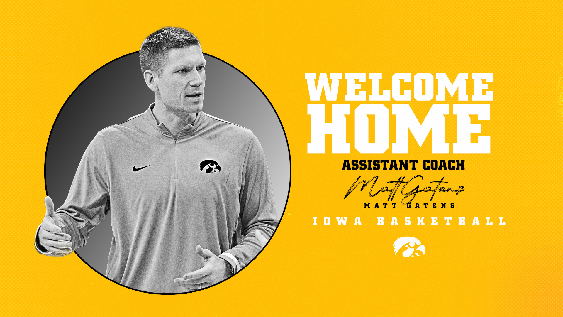 Matt Gatens Named To Coaching Staff - Iowa Hawkeyes Athletics ...
