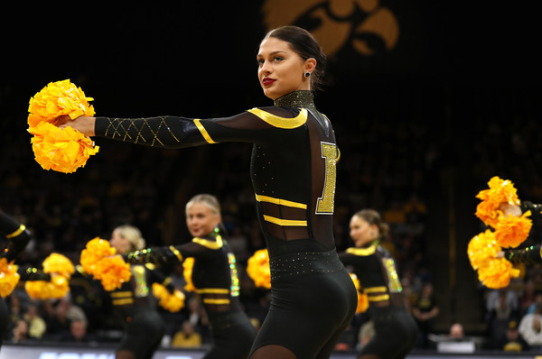 The Iowa Dance Team Performs at Halftime – University of Iowa Athletics
