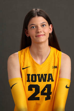 Aleksandra Stojanovic - Volleyball 2025-26 - Iowa Hawkeyes Athletics ...