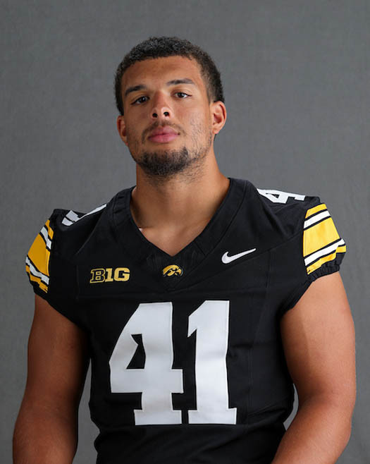 Jaden Harrell - Football 2025-26 - Iowa Hawkeyes Athletics - Official ...