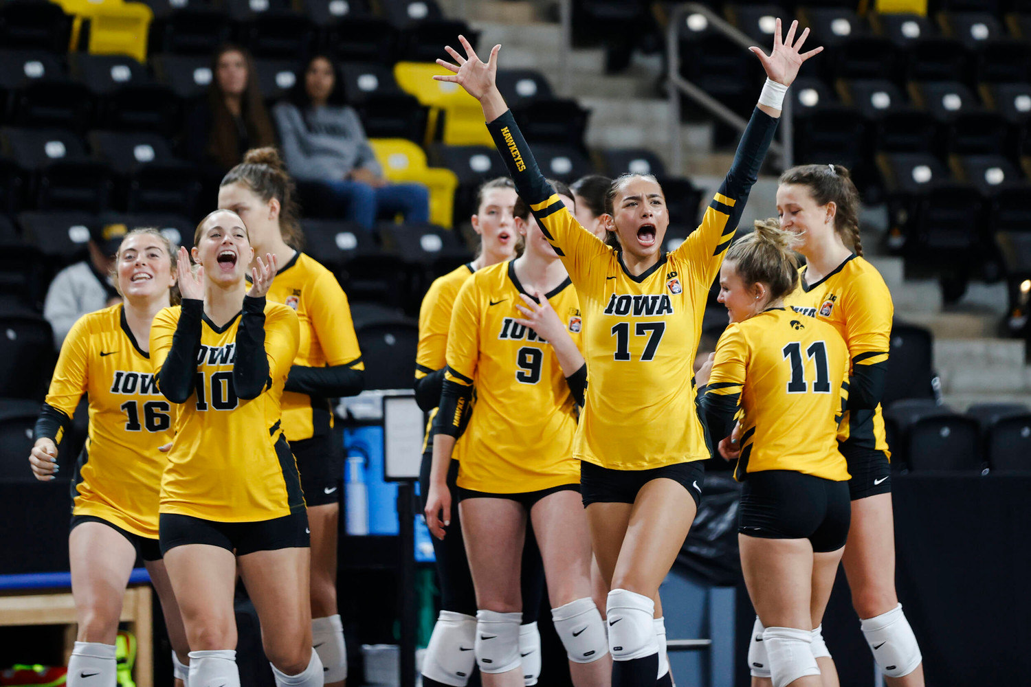 Photos: Iowa Volleyball vs Ohio State 09/24/2023 – University of Iowa Athletics