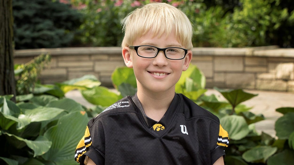 Kid Captain: Maddox Smith - Iowa Hawkeyes Athletics - Official ...