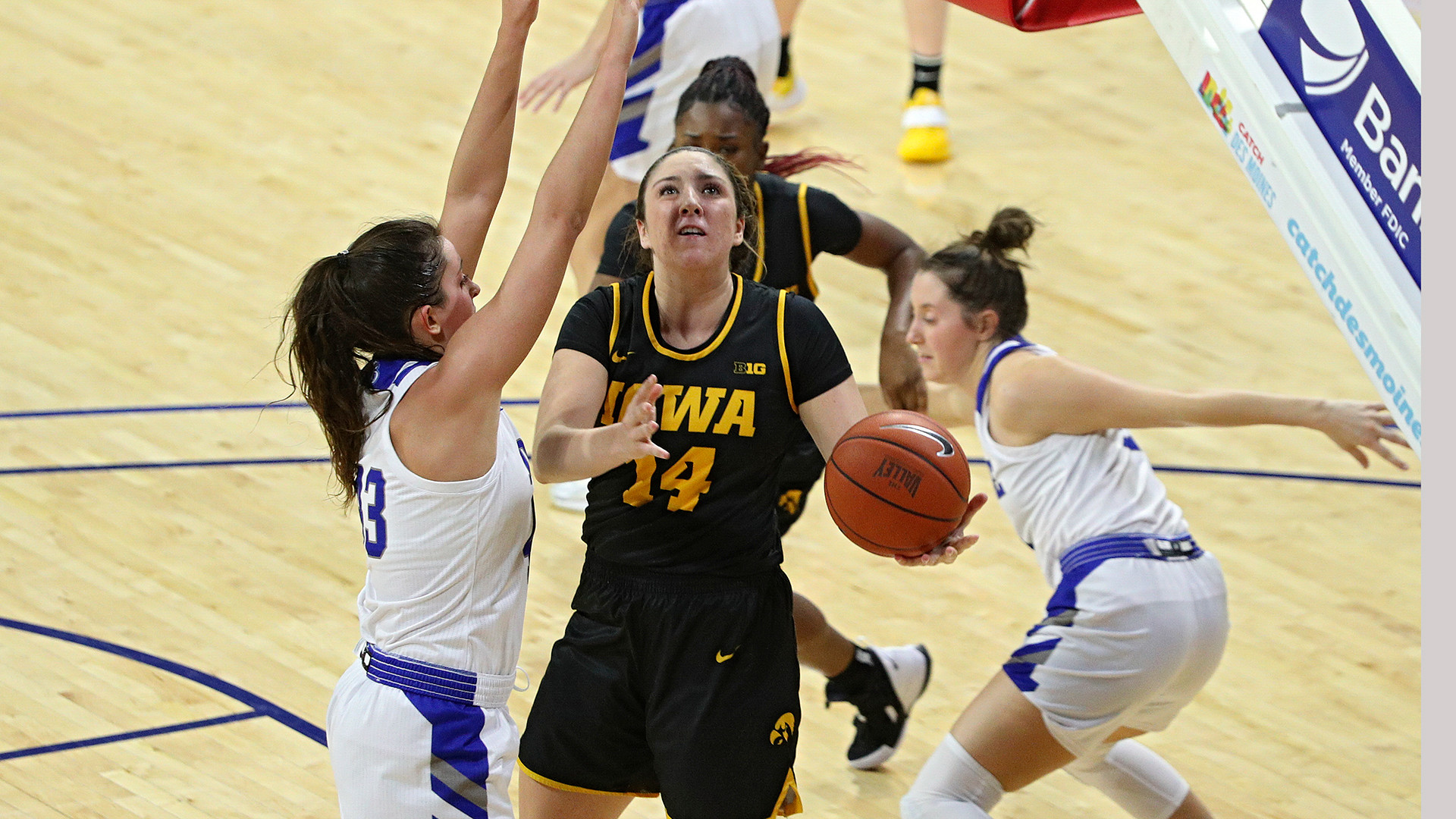 Calm, Comfortable Warnock Closes Strong at Drake - Iowa Hawkeyes ...
