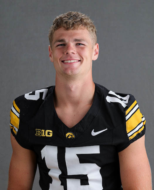 Reece Vander Zee - Football 2025-26 - Iowa Hawkeyes Athletics ...