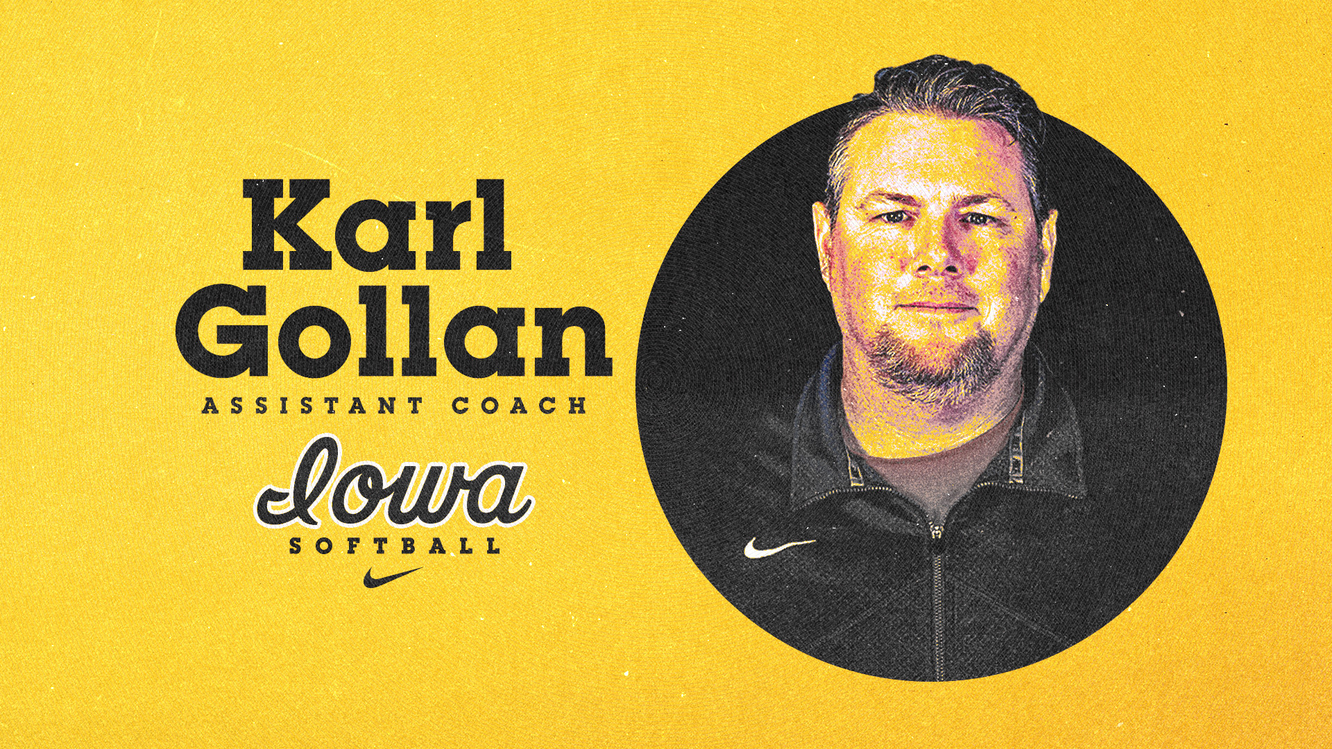 Karl Gollan Joins Softball Staff as Assistant Coach - Iowa Hawkeyes ...
