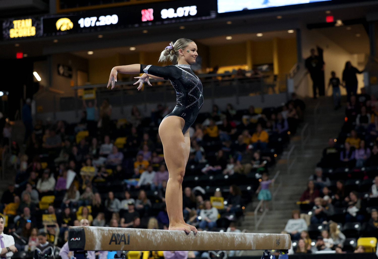 Photos: Iowa Women’s Gymnastics vs Nebraska 02/04/2024 – University of ...