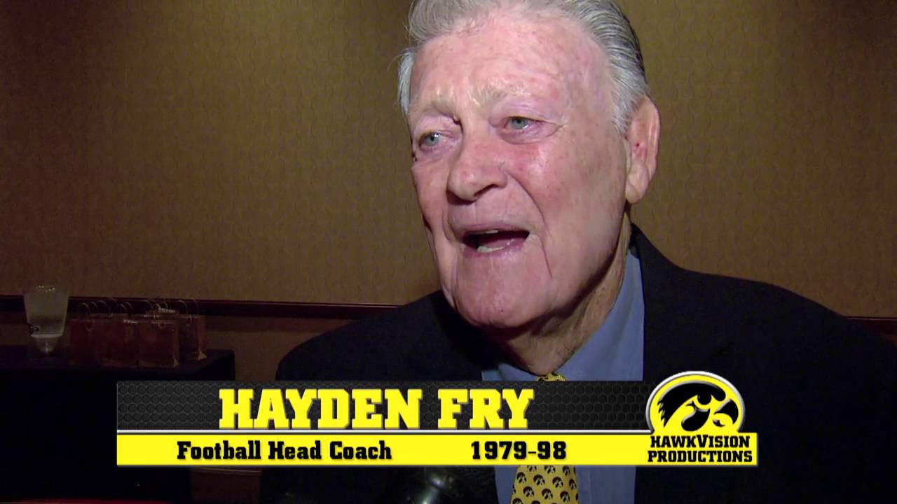 Hayden Fry Statue Unveiled - Iowa Hawkeyes Athletics - Official ...