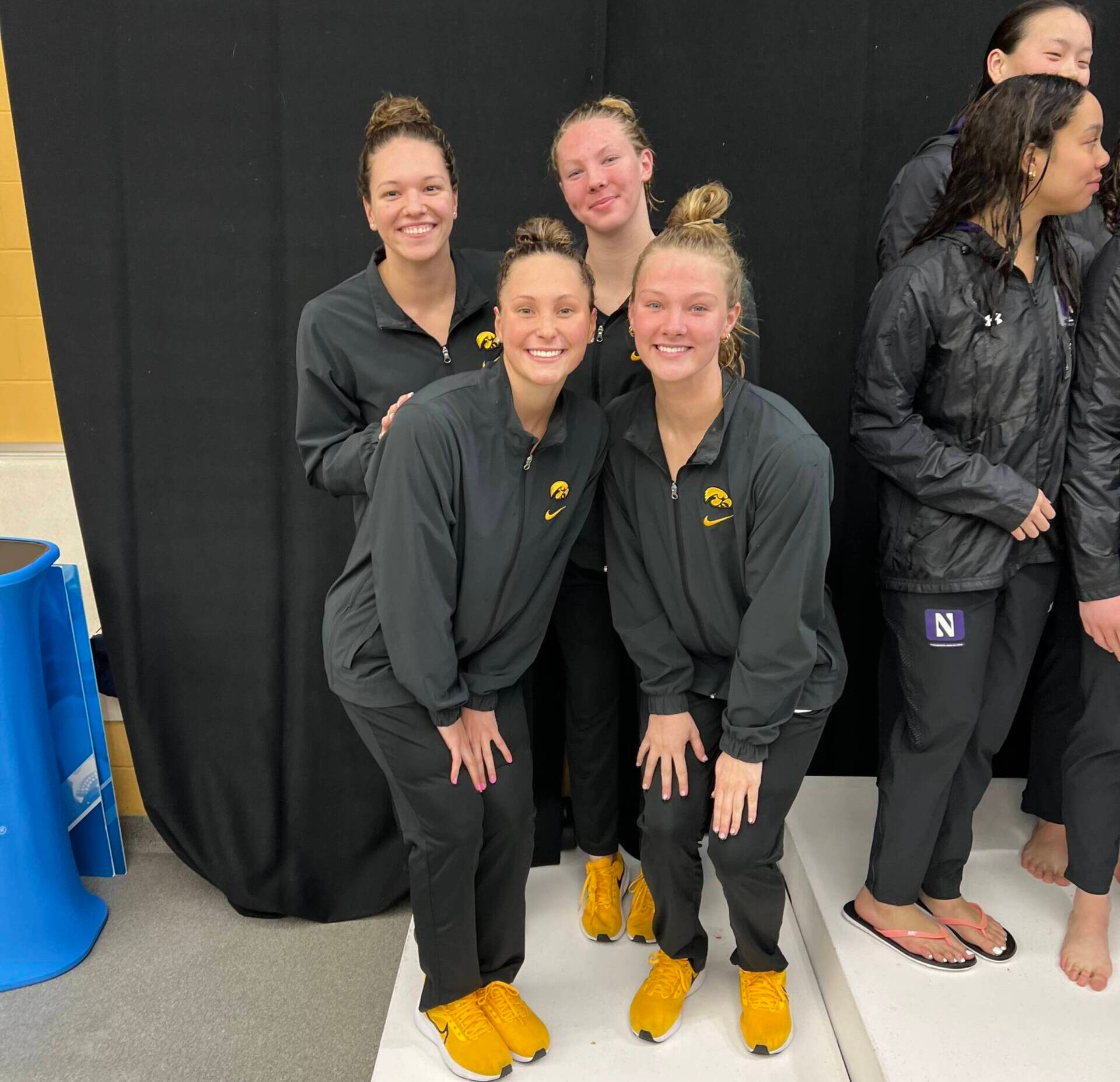 400 Freestyle Relay Posts Program’s 2nd-Fastest Mark - Iowa Hawkeyes ...