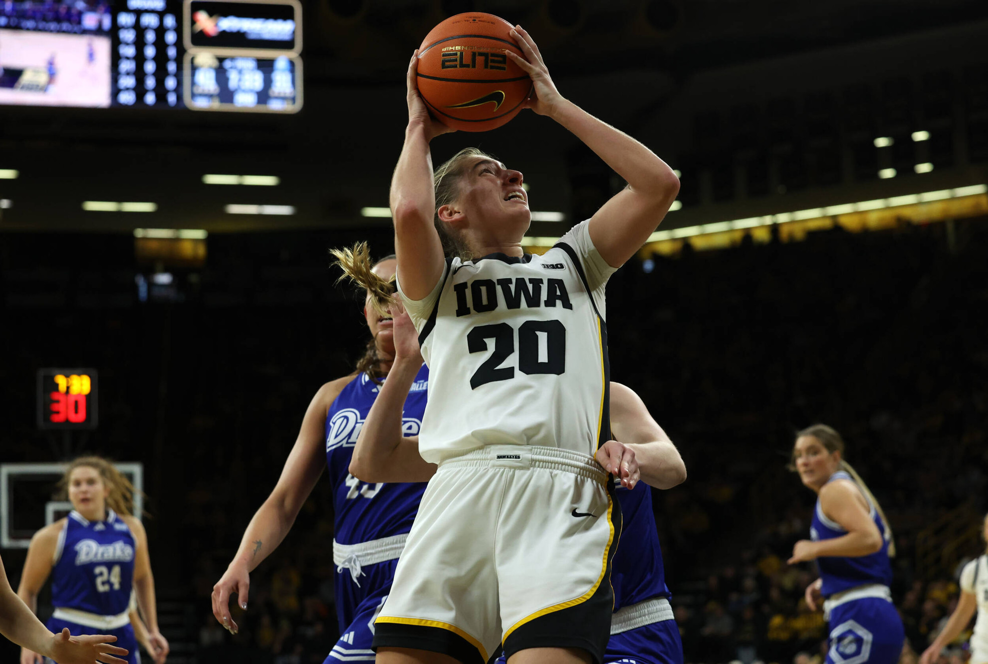 Photos: Iowa Women’s Basketball vs Drake 11/19/2023 - Iowa Hawkeyes ...