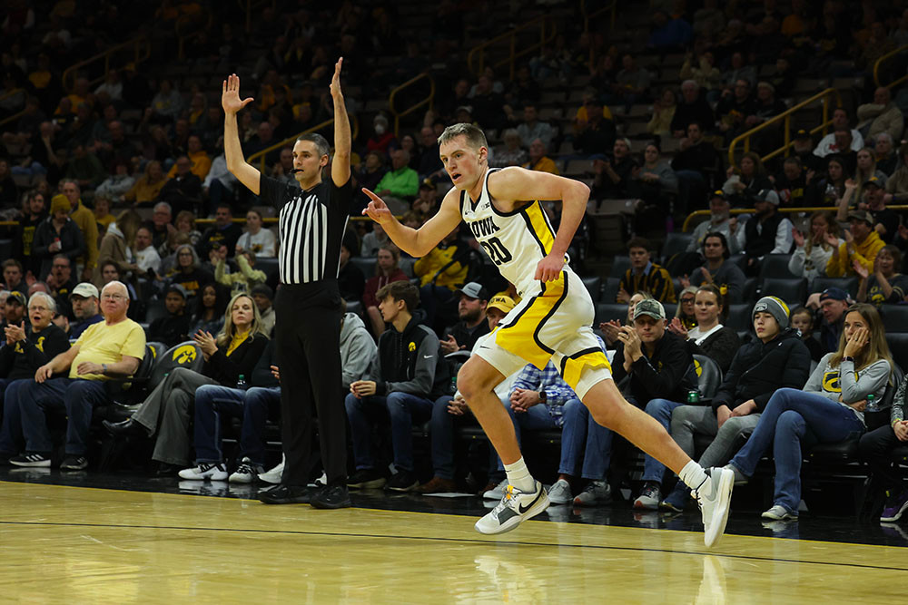 Sandfort Named CSC Academic All-District Selection - Iowa Hawkeyes ...