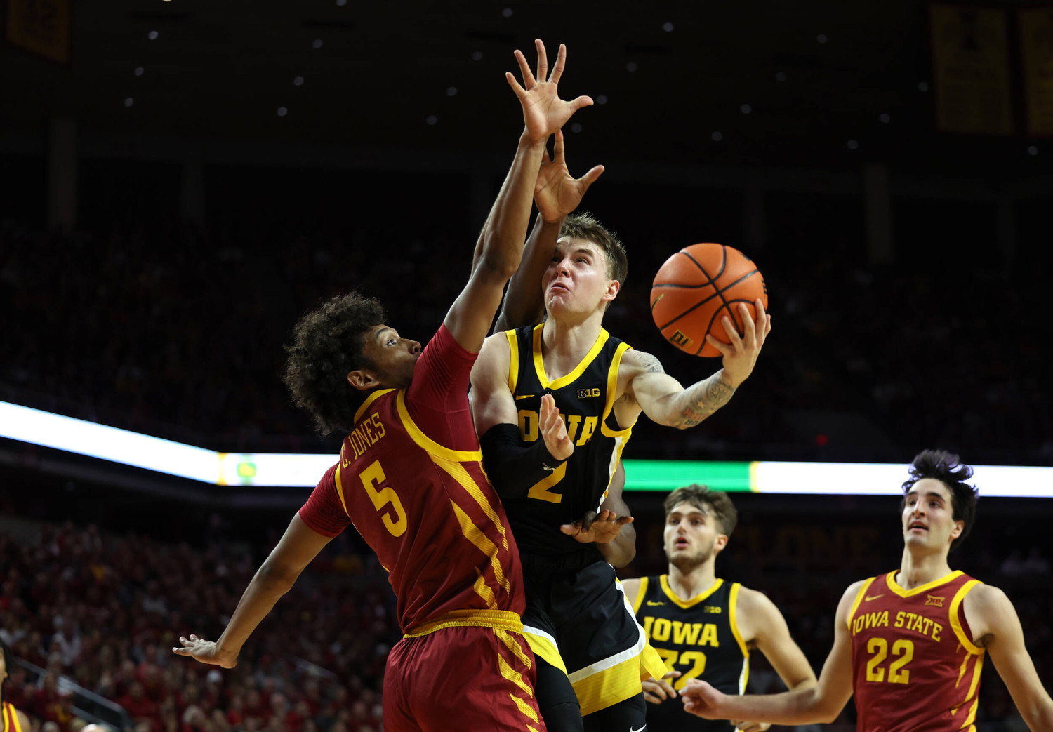 Photos: Iowa Men’s Basketball at Iowa State 12/08/2023 – University of ...