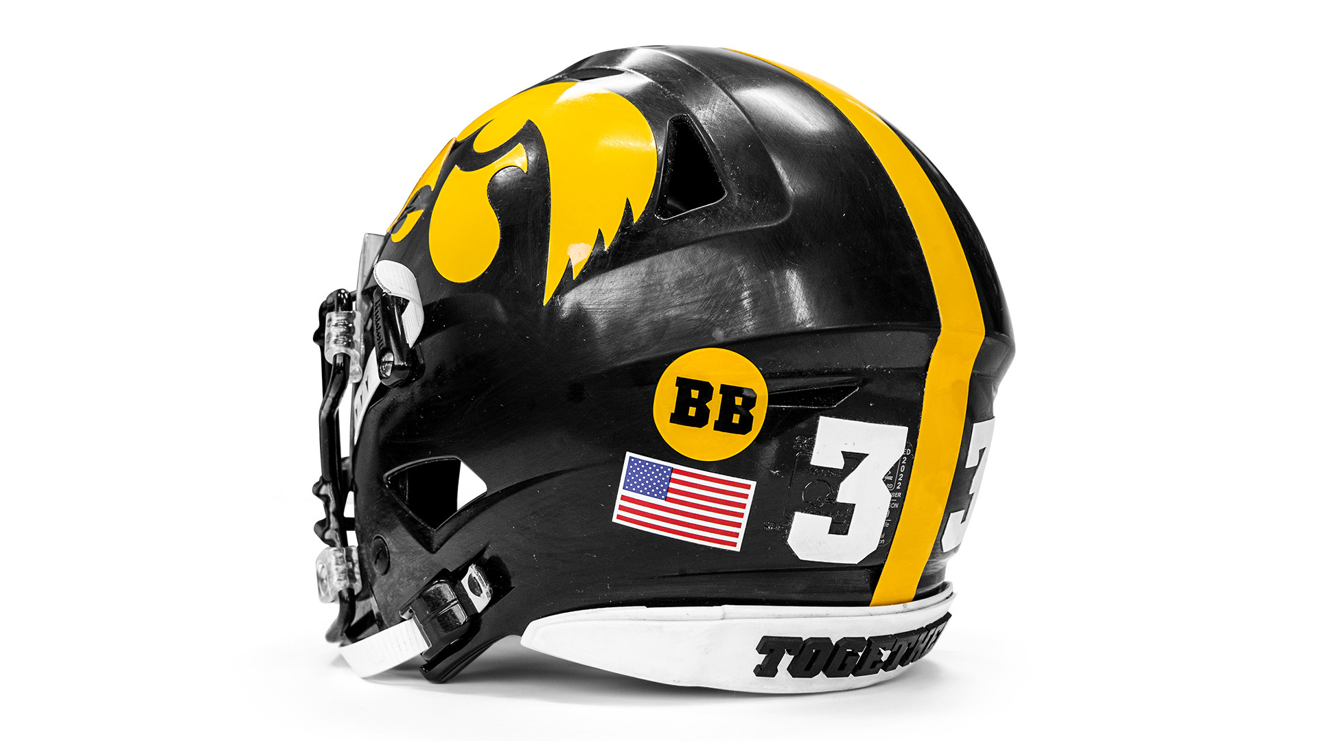 Iowa Helmet Decal to Honor Bill Brashier – University of Iowa Athletics