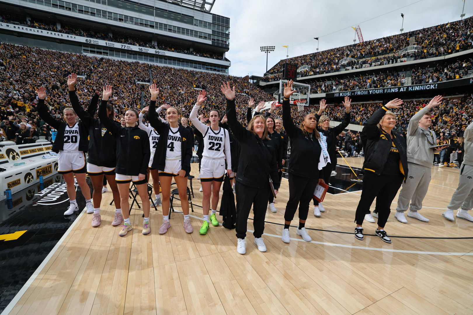 Hawkeyes Defeat DePaul in Crossover at Kinnick – University of Iowa ...