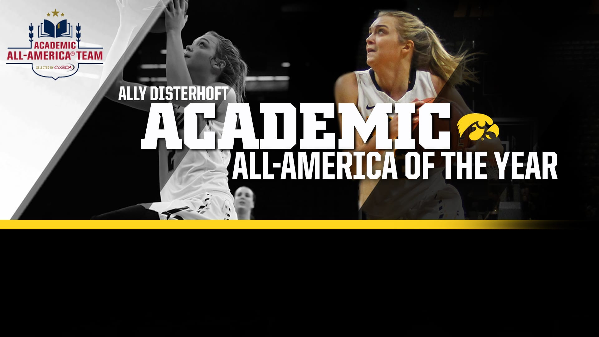 Disterhoft Named Academic All-America of the Year - Iowa Hawkeyes ...