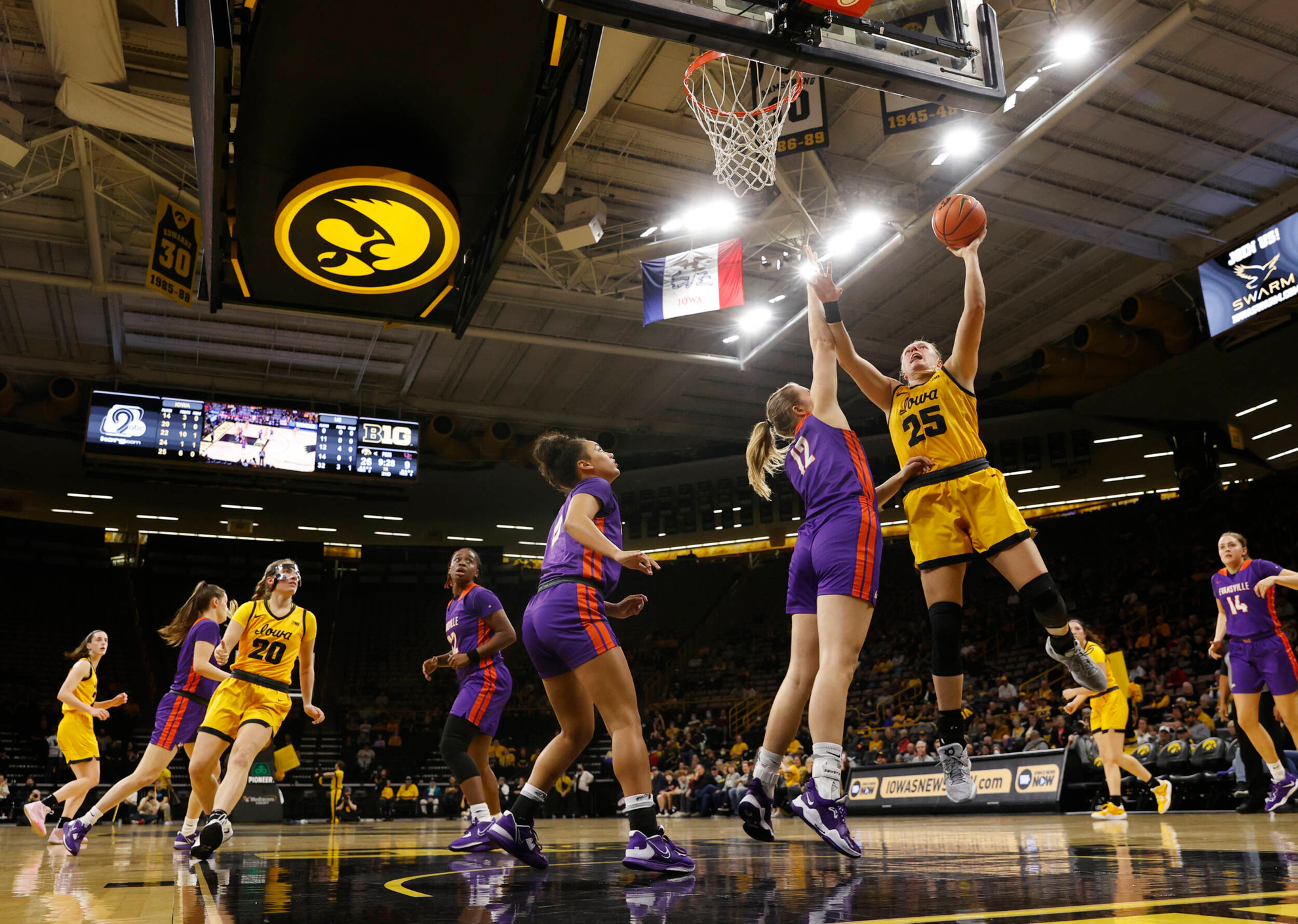 Photos: Iowa Women’s Basketball vs Evansville 11/10/2022 - Iowa ...