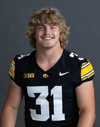 Nolan DeLong - Football 2025-26 - Iowa Hawkeyes Athletics - Official ...