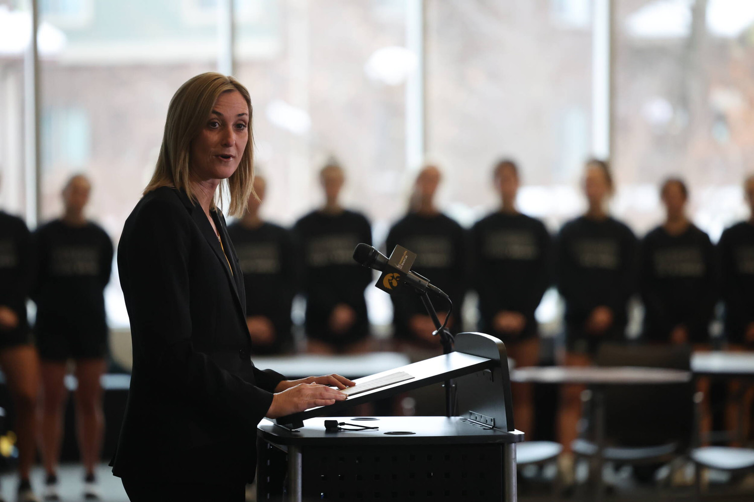Beth Goetz Introductory News Conference Transcript – University of Iowa ...