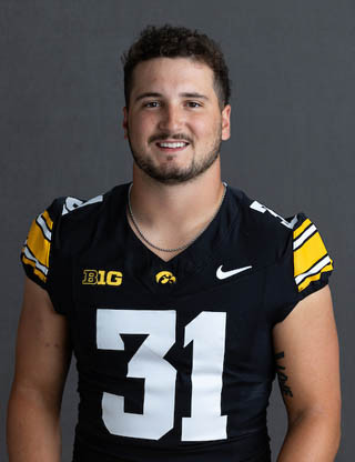 Eli Miller - Football 2021-22 - Iowa Hawkeyes Athletics - Official ...