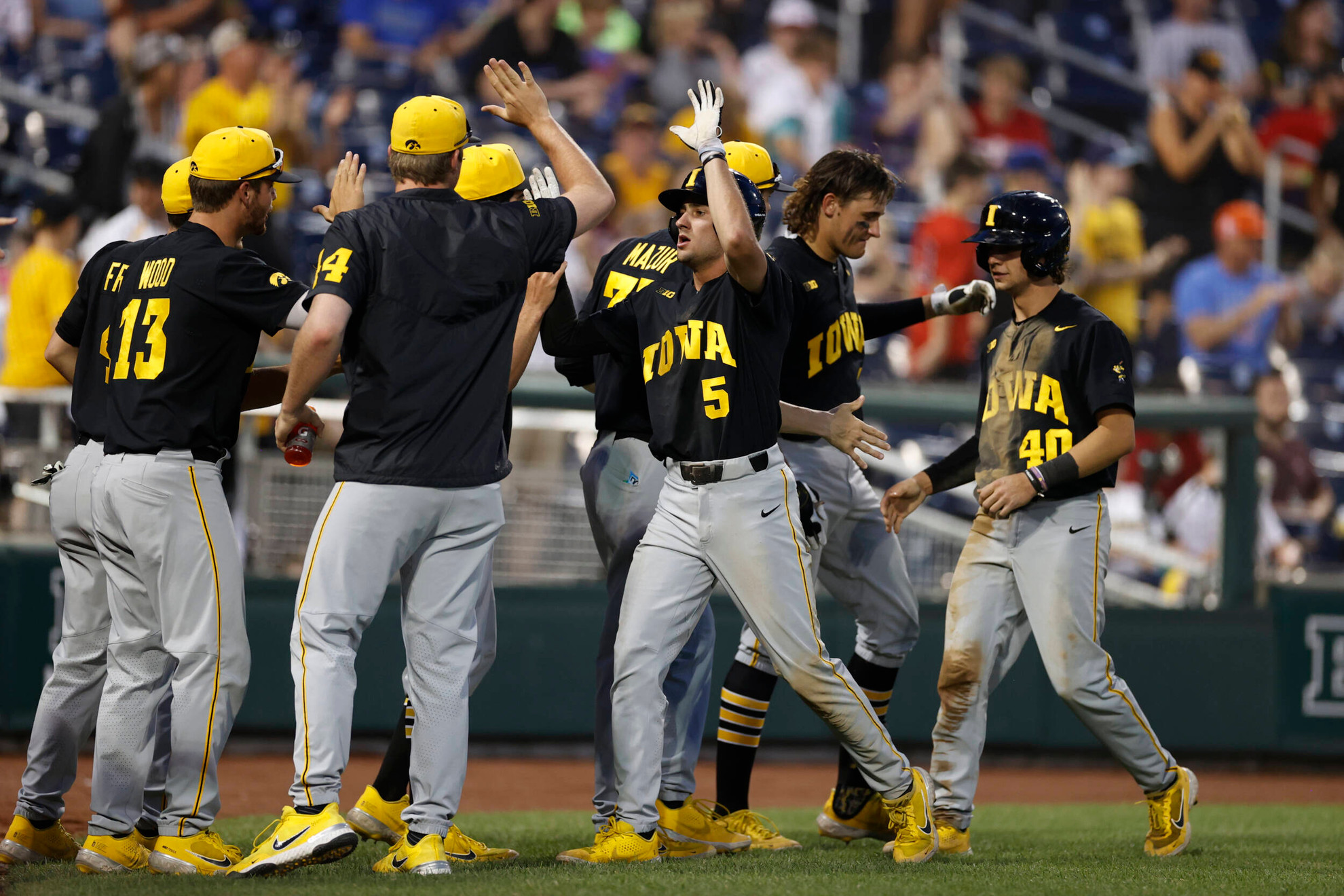 Photos: Iowa Baseball vs Michigan Big Ten Tournament Semis Game #1 05 ...