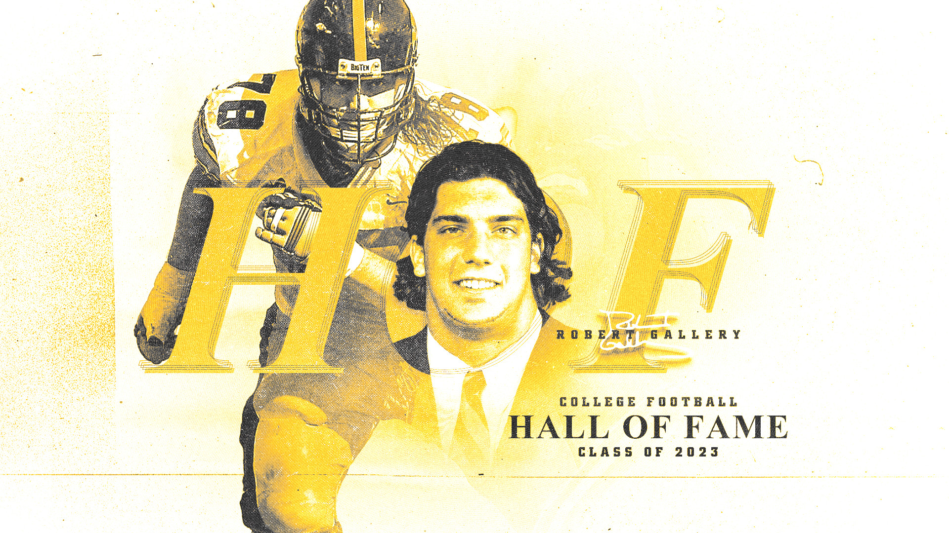 Robert Gallery Elected to 2023 College Football Hall of Fame Class ...