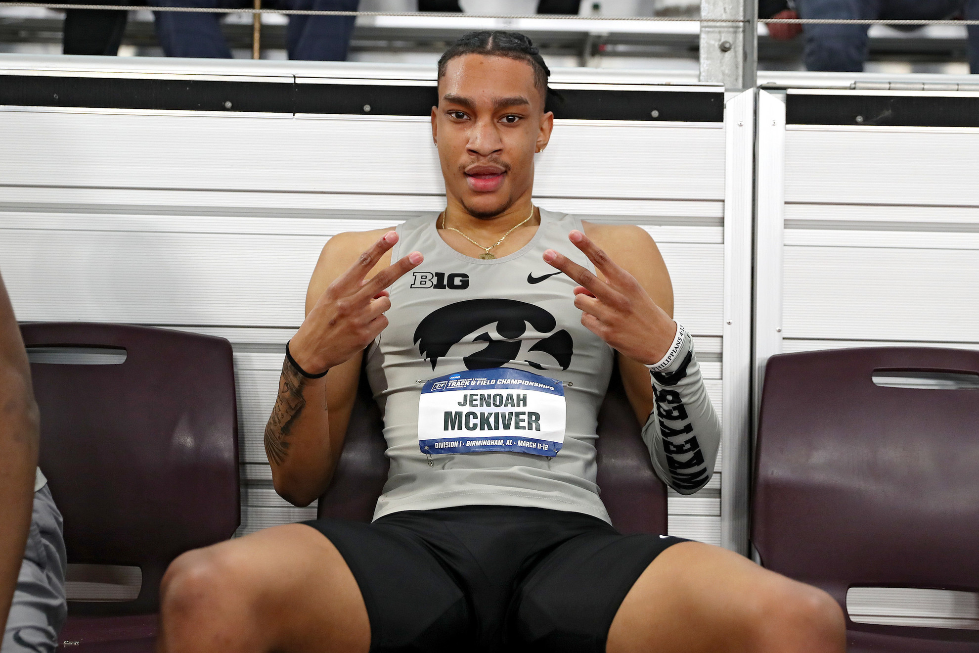 McKiver Runs NCAA Lead, World No. 2 in 400m - Iowa Hawkeyes Athletics ...