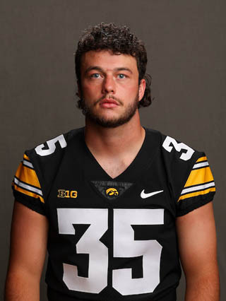 Tanner Pollock - Football 2023-24 - Iowa Hawkeyes Athletics - Official ...