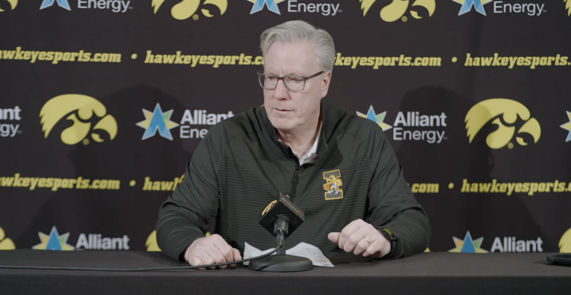 Iowa Men’s Basketball Postgame Press Conference – Alabama State - Iowa ...