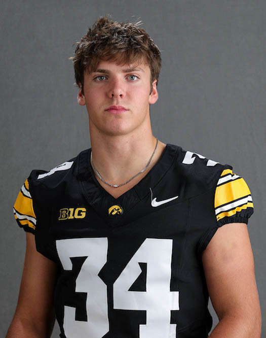 Drew MacPherson - Football 2025-26 - Iowa Hawkeyes Athletics - Official ...