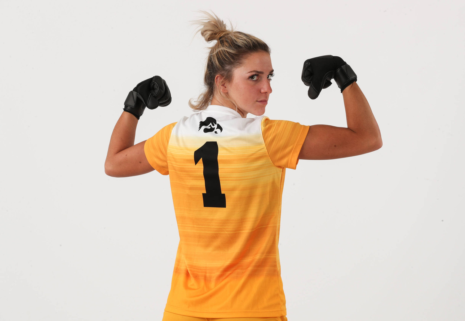 Enneking Steps Up in Goal – University of Iowa Athletics