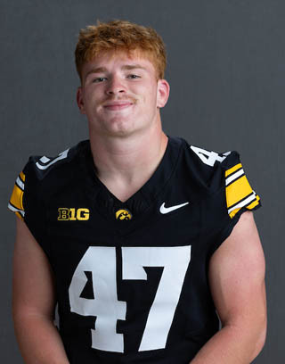Jack Laughlin - Football 2025-26 - Iowa Hawkeyes Athletics - Official ...