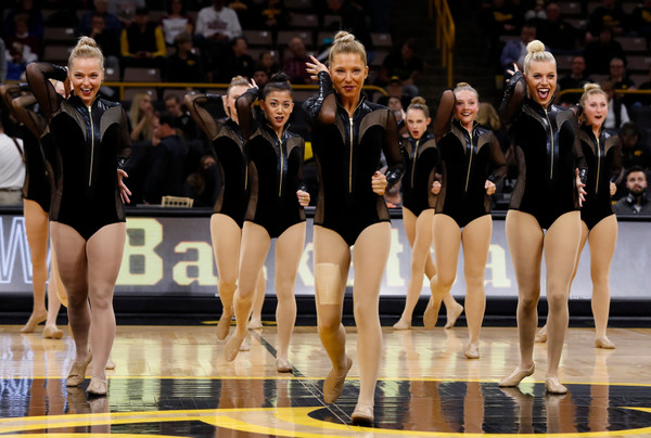 Iowa Dance Team Performs at Halftime – University of Iowa Athletics
