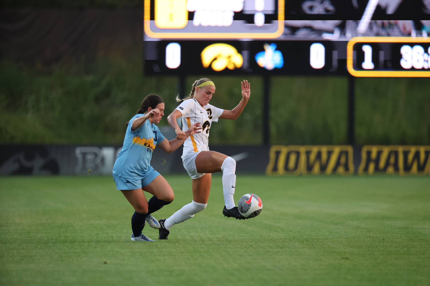 Iowa Downs Kansas City, 2-0 – University of Iowa Athletics