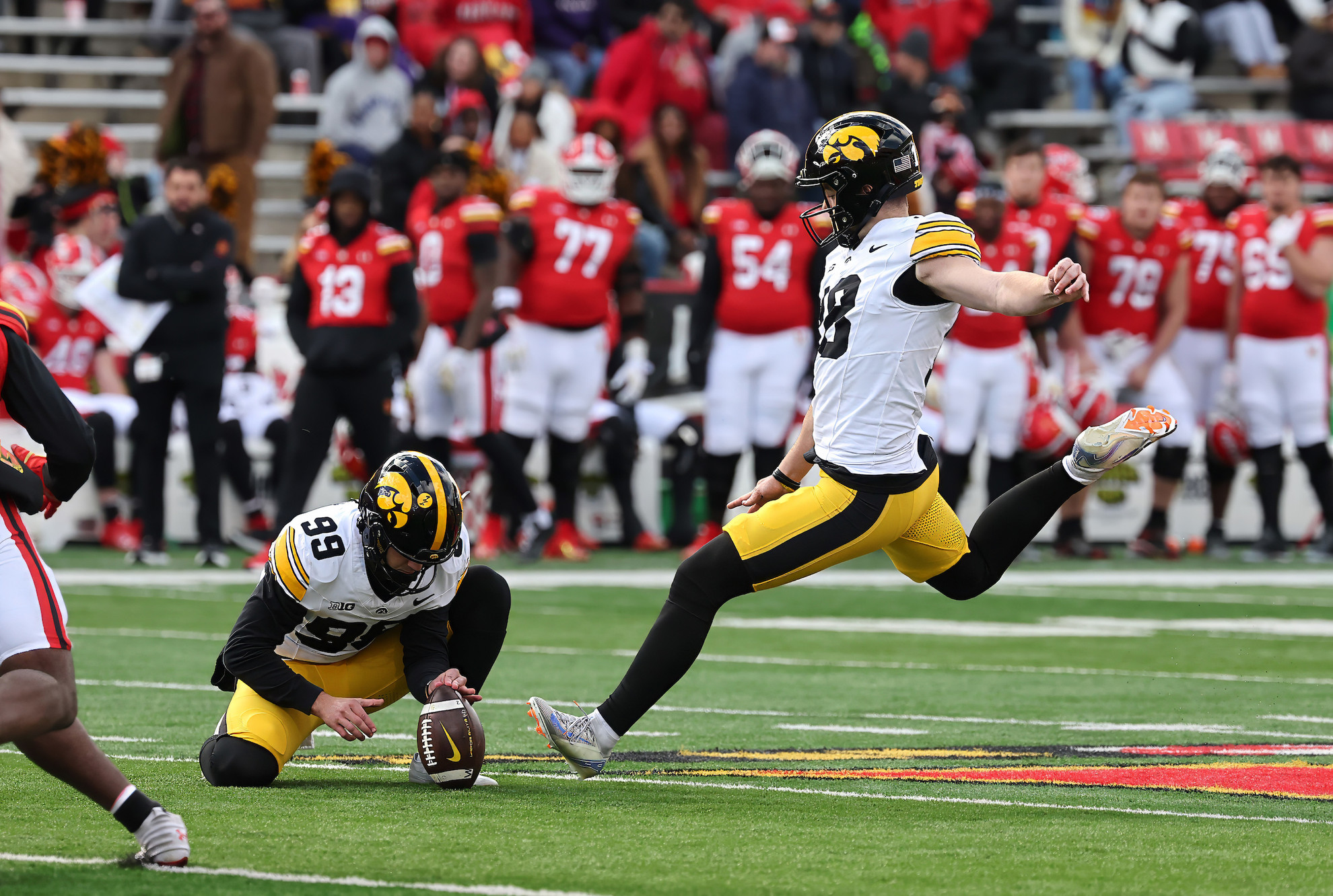 Stevens Named B1G Special Teams Player of the Week - Iowa Hawkeyes ...